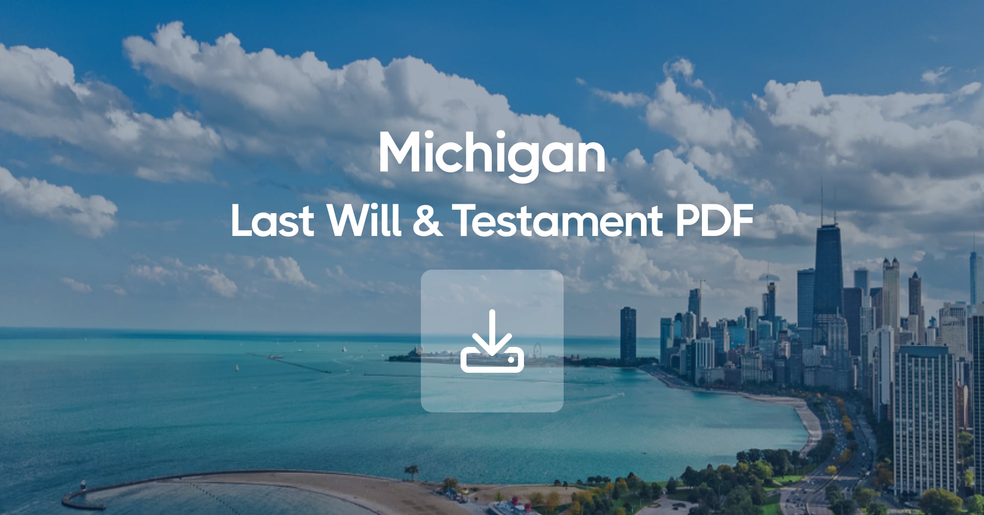 Free Michigan Last Will and Testament Template - PDF